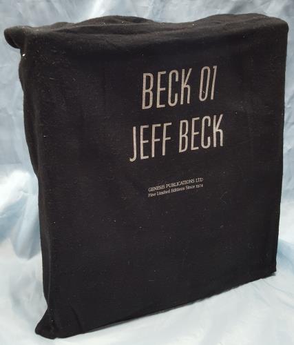 Jeff Beck Beck01 - Deluxe UK book (699084) SIGNED BOOK
