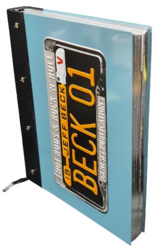Jeff Beck Beck01 UK book (755430) SIGNED BOOK