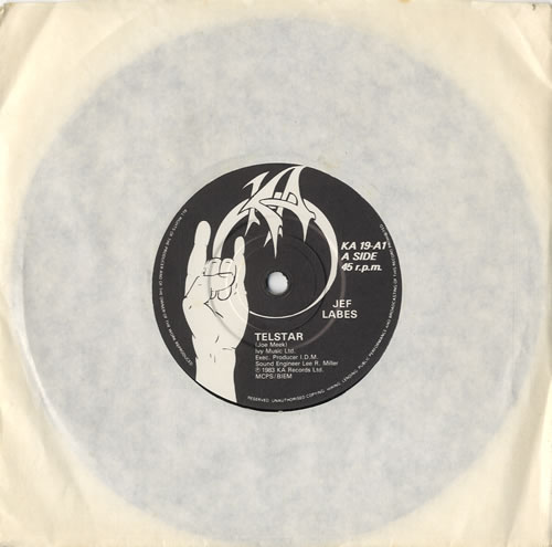 Jef Labes Telstar UK 7" vinyl single (7 inch record / 45) (598346)