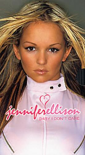 Jennifer Ellison Baby I Don't Care - Slipcase UK Promo video (VHS or ...