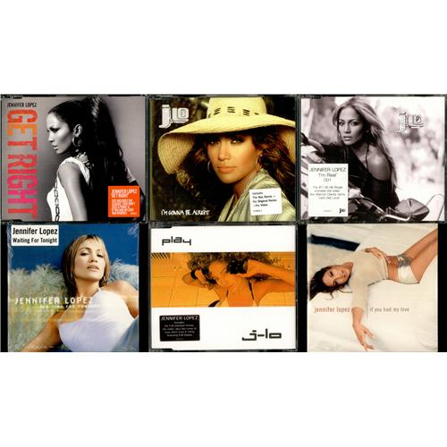 Jennifer Lopez Collection Of 7 CD Singles UK CD single (CD5 / 5") (416953)
