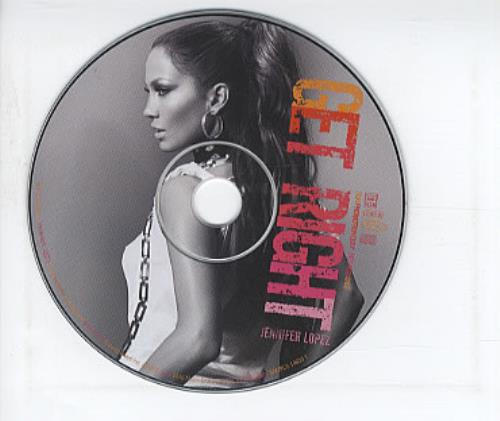 Jennifer Lopez Get Right UK Promo CD single (CD5 / 5") (317362)