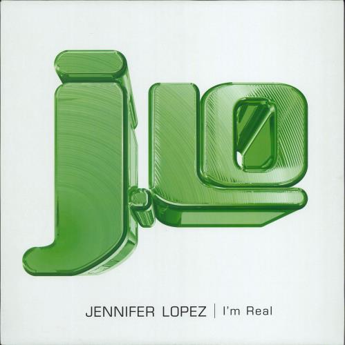 Jennifer Lopez I'm Real UK Promo 12" vinyl single (12 inch record ...