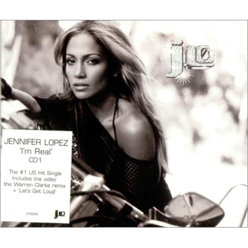 Jennifer Lopez I'm Real European 2-CD single set (Double CD single ...
