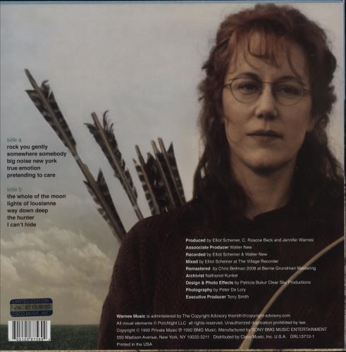 Jennifer Warnes The Hunter US vinyl LP album (LP record) (750990)