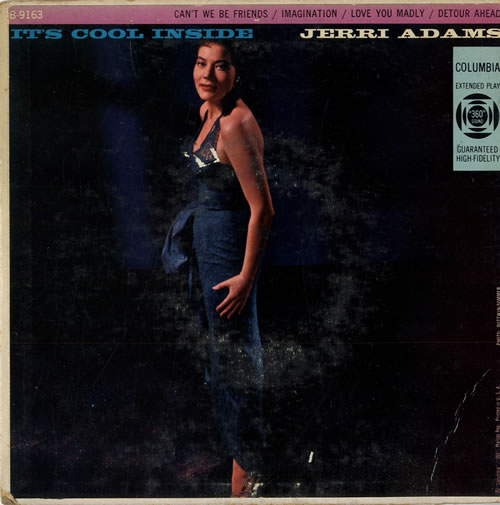 Jerri Adams It's Cool Inside US 7" vinyl single (7 inch record / 45 ...