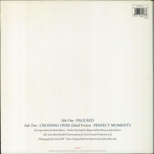 Jerry Burns Pale Red UK 12" vinyl single (12 inch record / Maxi-single ...