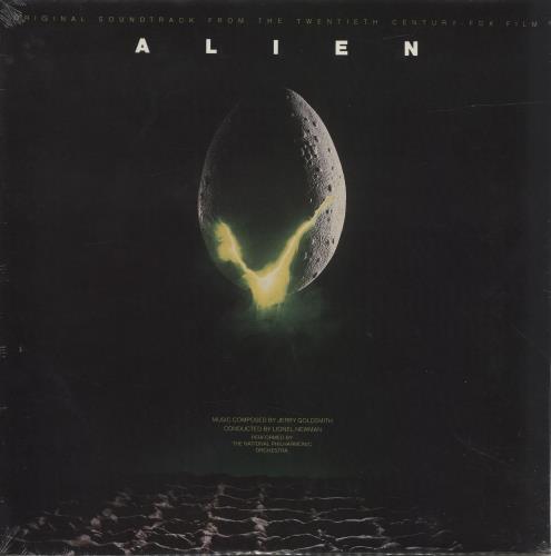 Jerry Goldsmith Alien - Sealed US vinyl LP album (LP record) (691629)