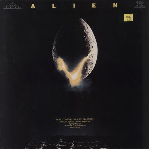 Jerry Goldsmith Alien UK vinyl LP album (LP record) (818945)
