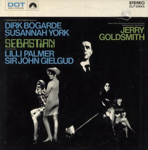 Jerry Goldsmith Sebastian US vinyl LP album (LP record) (699867)
