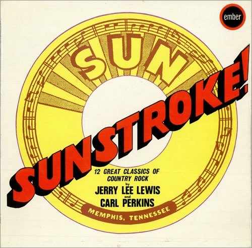 Jerry Lee Lewis Sunstroke! UK vinyl LP album (LP record) (479940)