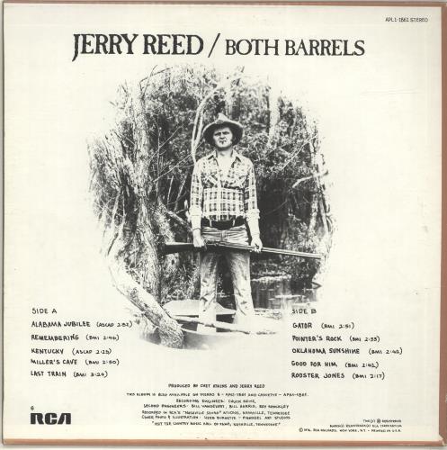 Jerry Reed Both Barrels US vinyl LP album (LP record) (691479)