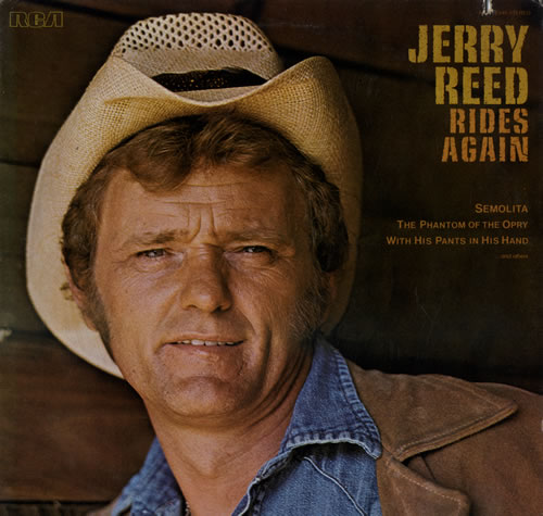 Jerry Reed Rides Again US vinyl LP album (LP record) (562977)