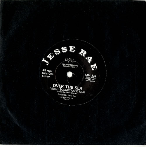 Jesse Rae Over The Sea UK Promo 7" vinyl single (7 inch record / 45 ...