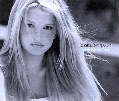 Jessica Simpson I Wanna Love You Forever UK CD single (CD5 / 5") (354955)