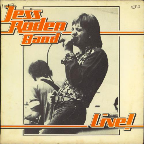 Jess Roden Live! UK 7" vinyl single (7 inch record / 45) (450611)