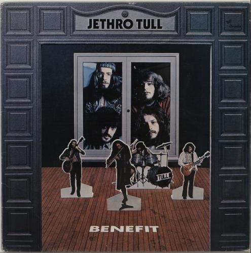 Jethro Tull Benefit Brazilian vinyl LP album (LP record) (235204)