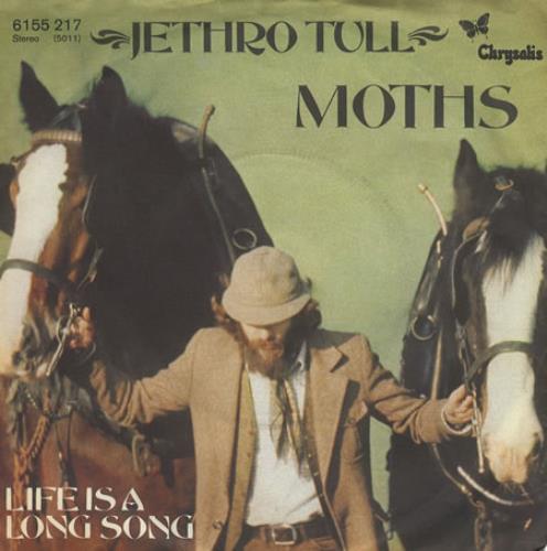 Jethro Tull Moths German 7" vinyl single (7 inch record / 45) (153121)