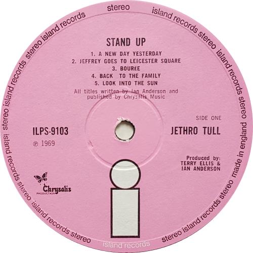 Jethro Tull Stand Up - 3rd UK vinyl LP album (LP record) (664852)
