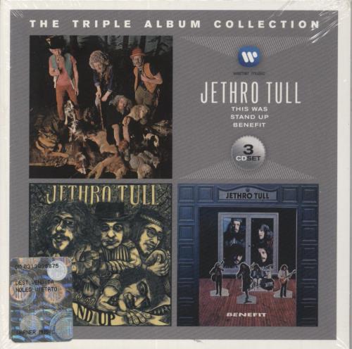 Jethro Tull The Triple Album Collection - Sealed UK 3-CD album set ...