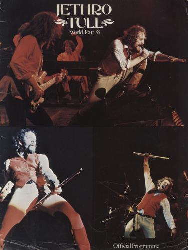 Jethro Tull World Tour 78 - EX UK tour programme (110779) tour programme