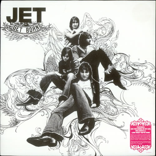 Jet Get Born UK vinyl LP album (LP record) (256734)