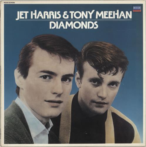 Jet Harris Diamonds UK vinyl LP album (LP record) (232876)