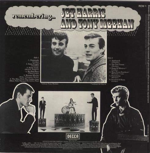 Jet Harris Remembering... - EX UK vinyl LP album (LP record) (227018)