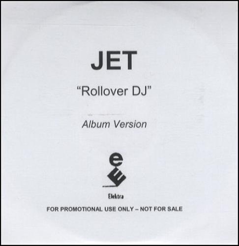 Jet Rollover DJ UK Promo CD single (CD5 / 5") (264771)
