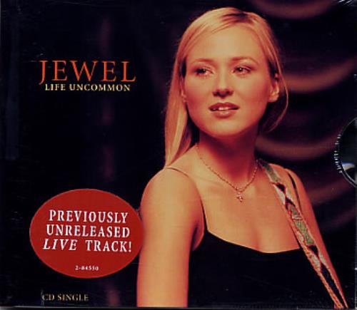 Jewel Life Uncommon US CD single (CD5 / 5") (147277)
