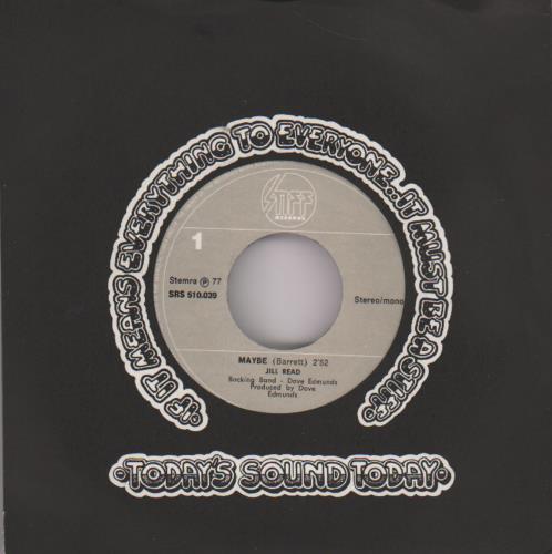 Jill Read Maybe UK 7" vinyl single (7 inch record / 45) (648839)