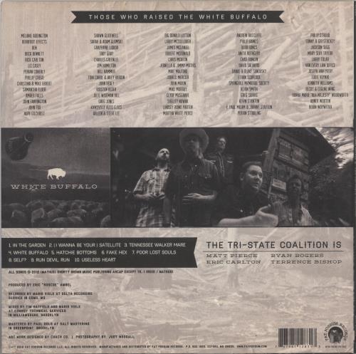 Jimbo Mathus & The Tri-State Coalition White Buffalo US vinyl LP album ...