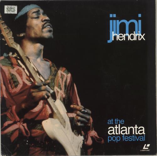 Jimi Hendrix At The Atlanta Pop Festival UK laserdisc / lazerdisc (706544)