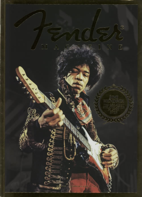 Jimi Hendrix Fender Magazine UK magazine (601728) 9941000097