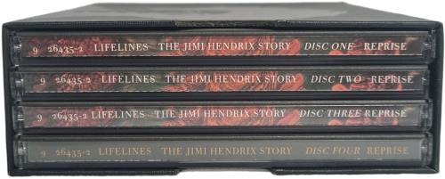 Jimi Hendrix Lifelines US 4-CD album set (223067)