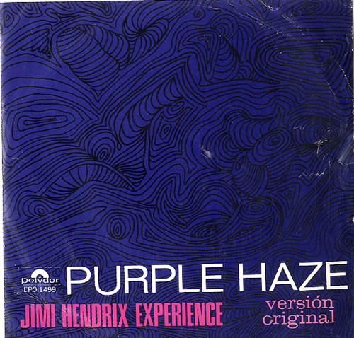 Jimi Hendrix Purple Haze EP Mexican 7" vinyl single (7 inch record / 45) (150213)