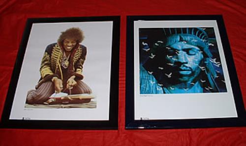 Jimi Hendrix The Jimi Hendrix Exhibition Portfolio US memorabilia ...