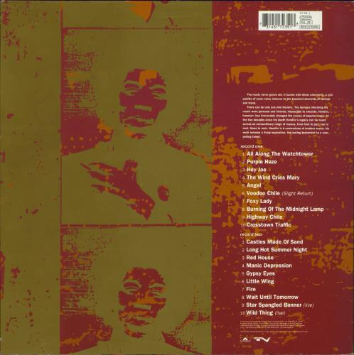 Jimi Hendrix The Ultimate Experience - EX UK 2-LP vinyl record set ...