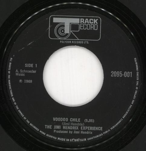 Jimi Hendrix Voodoo Chile - 1st UK 7" vinyl single (7 inch record / 45 ...