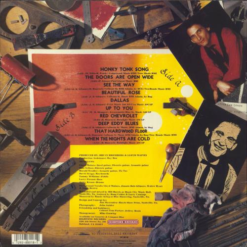 Jimmie Dale Gilmore Jimmie Dale Gilmore US vinyl LP album (LP record ...