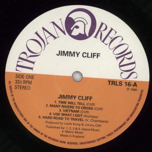 Jimmy Cliff Jimmy Cliff UK vinyl LP album (LP record) (577181)