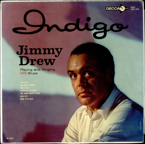 Jimmy Drew Indigo US vinyl LP album (LP record) (536124)