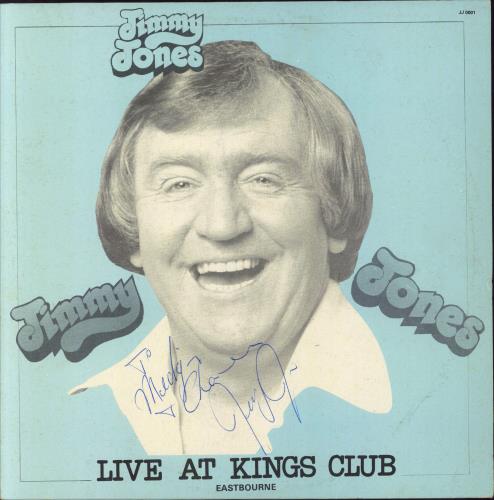 Jimmy Jones (Comedian) Live At Kings Club - Autographed UK vinyl LP ...