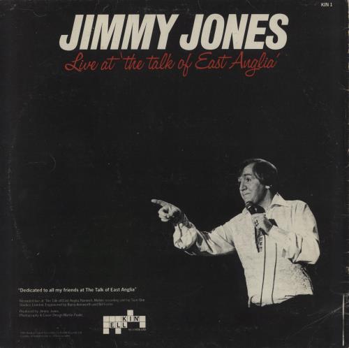 Jimmy Jones (Comedian) Live At The Talk Of East Anglia UK vinyl LP ...
