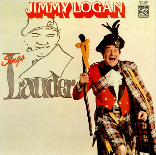 Jimmy Logan Sings Lauder UK vinyl LP album (LP record) (459203)