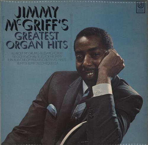 Jimmy McGriff Greatest Organ Hits UK vinyl LP album (LP record) (633708)