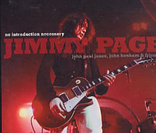 Jimmy Page No Introduction Necessary US Promo CD album (CDLP) (225350)