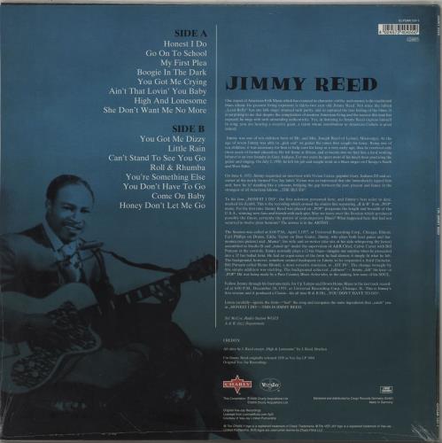 Jimmy Reed I'm Jimmy Reed - sealed UK vinyl LP album (LP record) (763944)