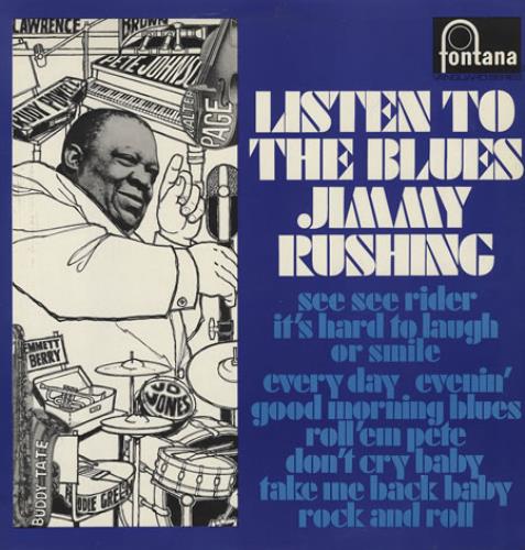 Jimmy Rushing Listen To The Blues UK vinyl LP album (LP record) (374198)