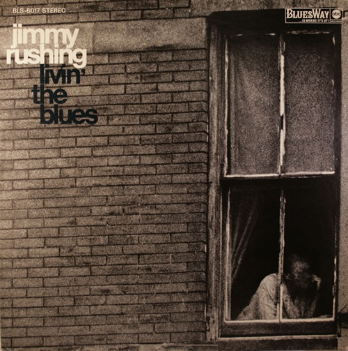 Jimmy Rushing Livin' The Blues US vinyl LP album (LP record) (552239)